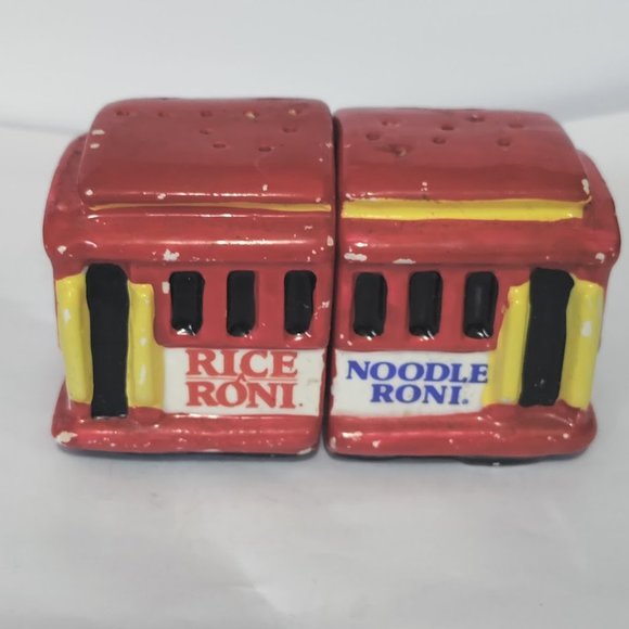 Kitchen | Rice Roni Cable Car Salt Pepper Shakers | Poshmark